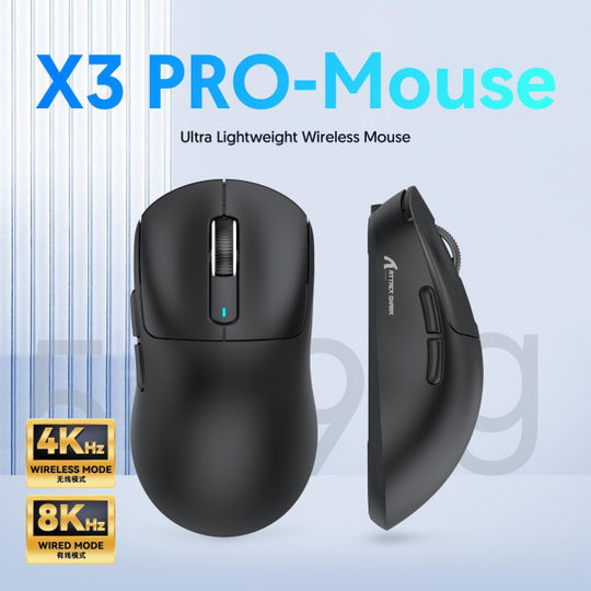 ATTACK SHARK X3 Pro (Black) – AgaGaming