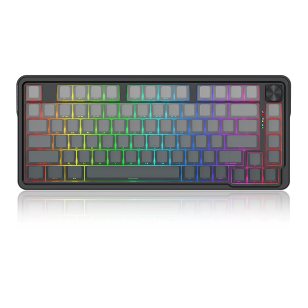 Redragon K673 PRO 75% Wireless RGB Red Switches (Concrete Jungle ...